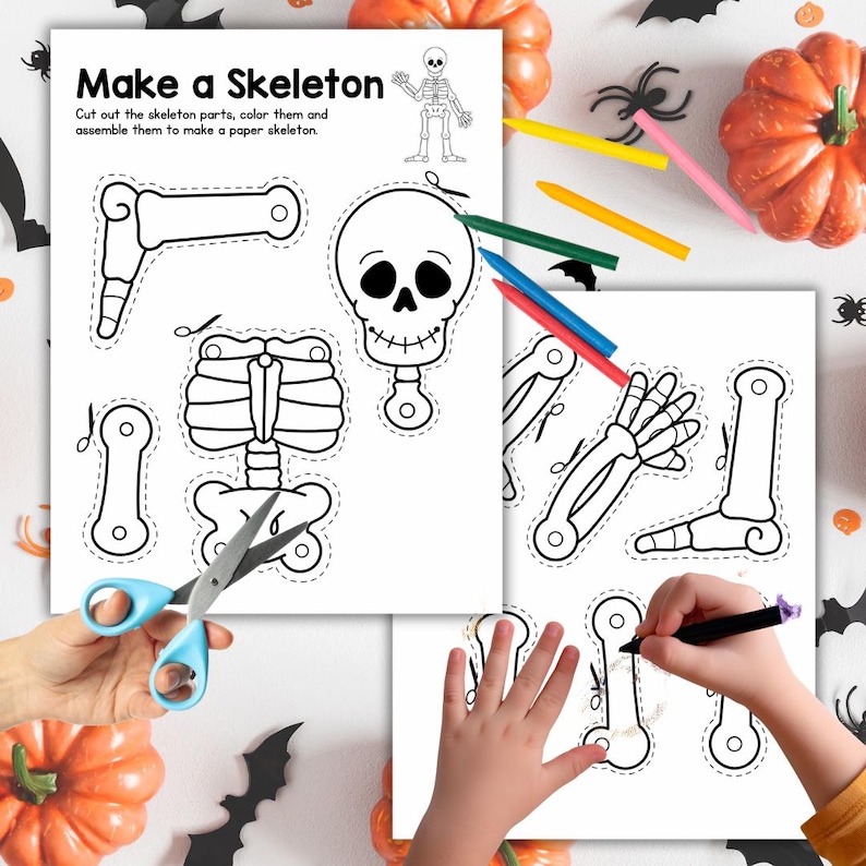 Halloween Fun Printable, Build Your Own Halloween Characters ...