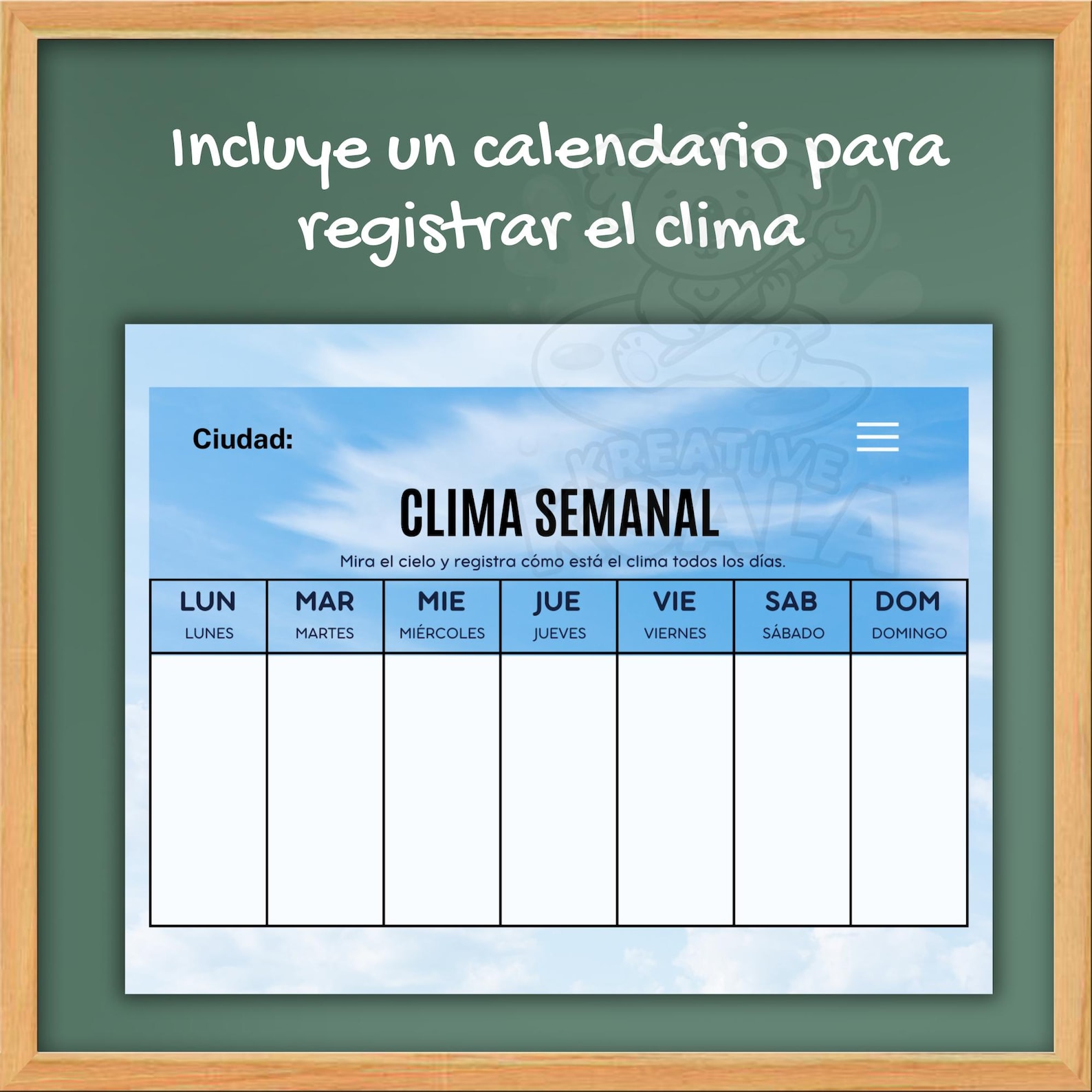 Spanish Weather Flashcards| Tarjetas Del Clima| Learning Weather ...