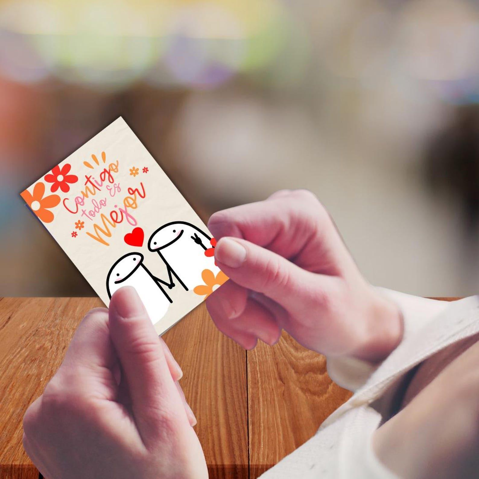 SPANISH Flork Valentine Meme Cards - 21 Printable Designs in 4 Sizes ...