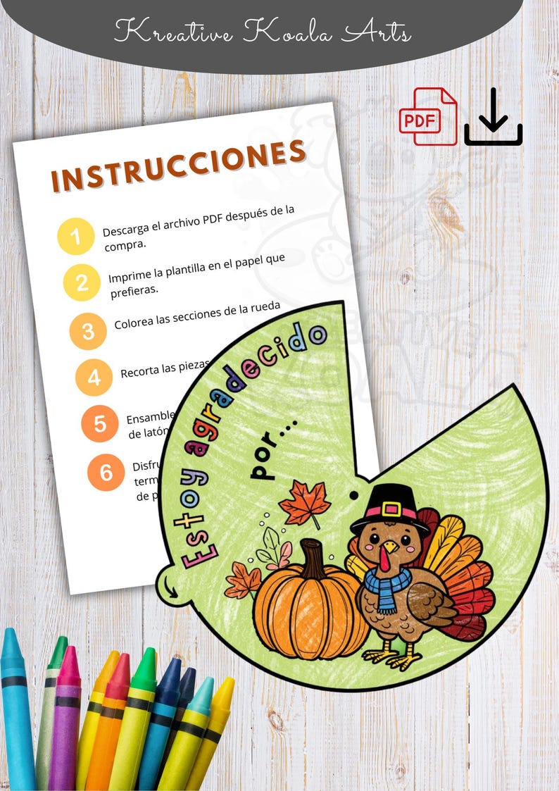 Spanish I Am Thankful For(estoy Agradecedido Por) | Thankful Coloring ...
