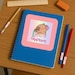 Capybara School Name Tags- Printable and Editable Canva Template, Back ...