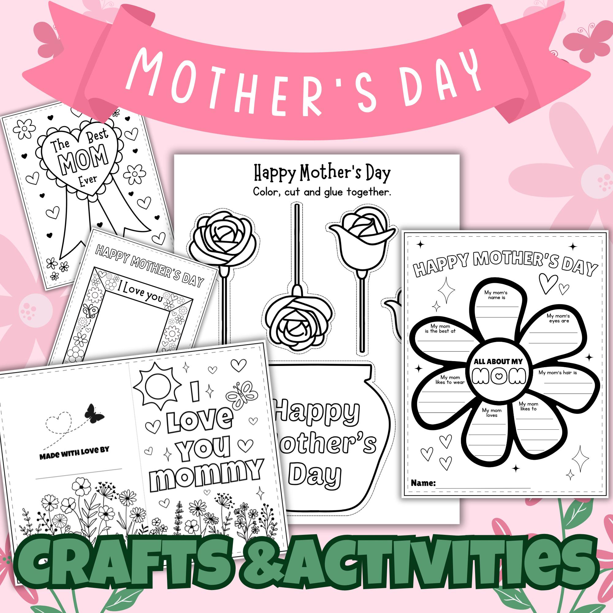 Made With Love: Mother’s Day Crafts & Activities, Creative DIY Fun and ...