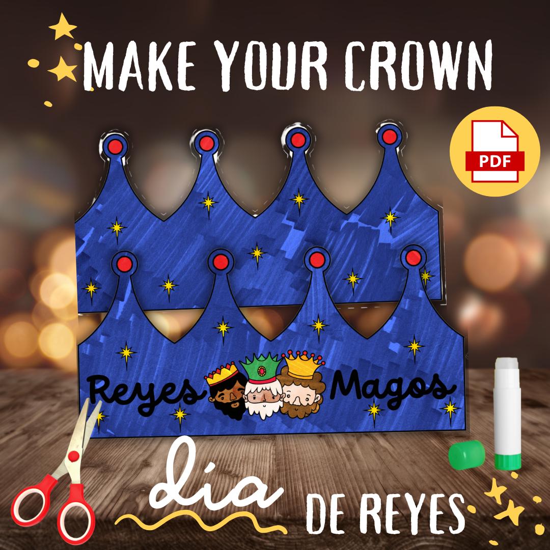 Reyes Magos, Three Wise Men-diy, Make Your Own Crown, Haz Tu Corona ...