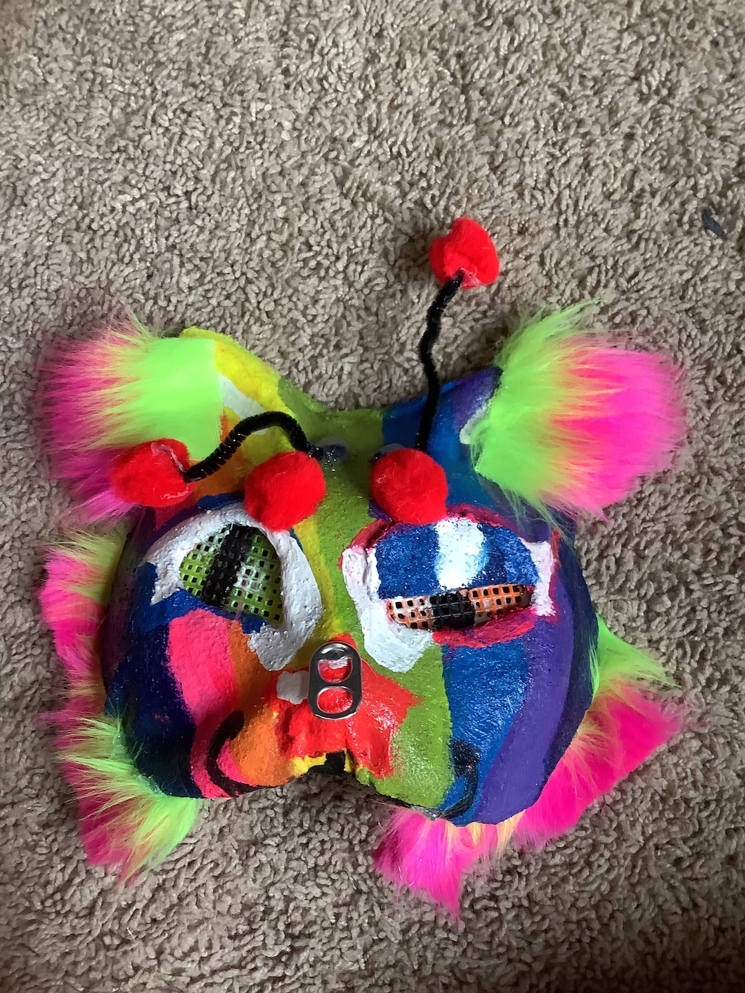 Space Cat Therian Cosplay Mask - Etsy