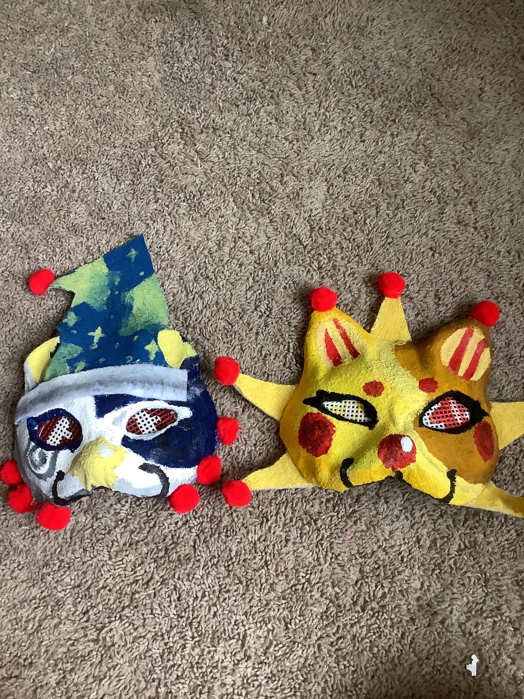 Sun and Moon Fnaf Therian Cosplay Masks - Etsy