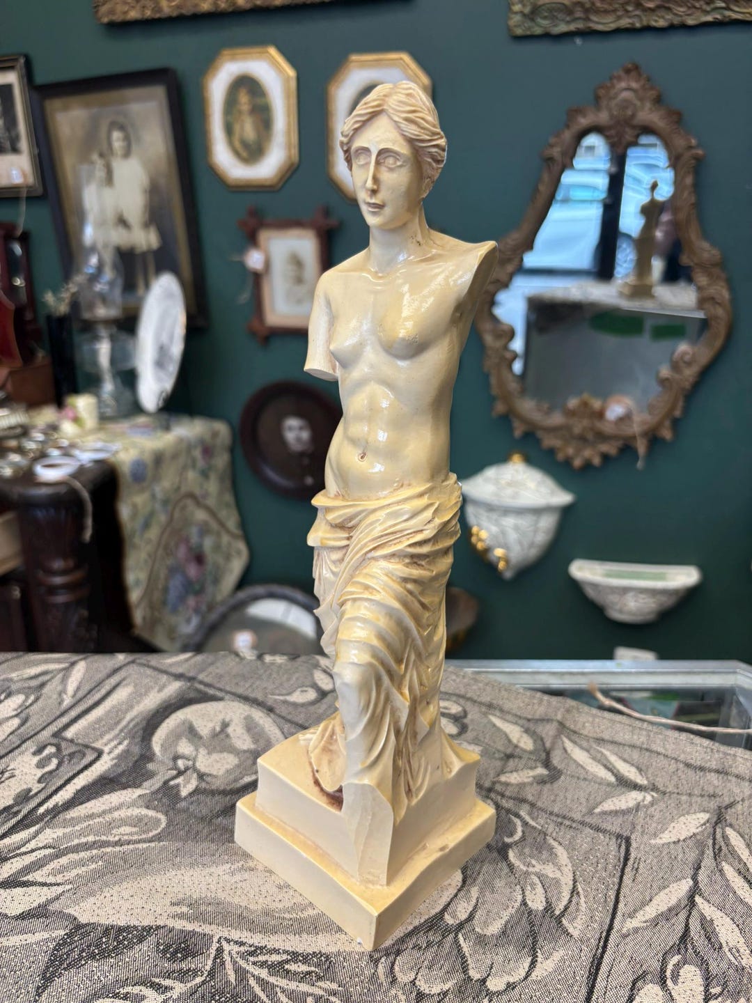 Vintage Venus De Milo Style Statue | Classical Greek Goddess Figurine ...