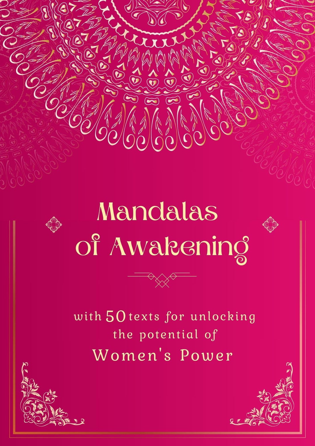 Mandalas, Mandalas of Awakening, 50 Mandalas Coloring Book, PDF ...