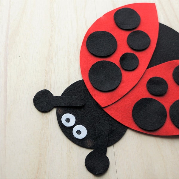 Felt Ladybug - Etsy