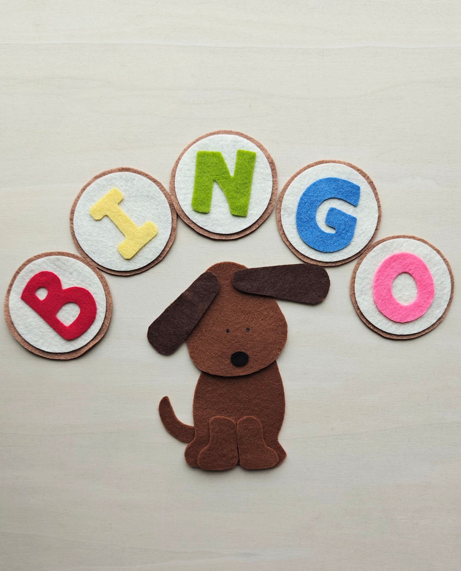 BINGO Felt Song Felt Board Stories for ECE Teachers Gifts for ECE ...