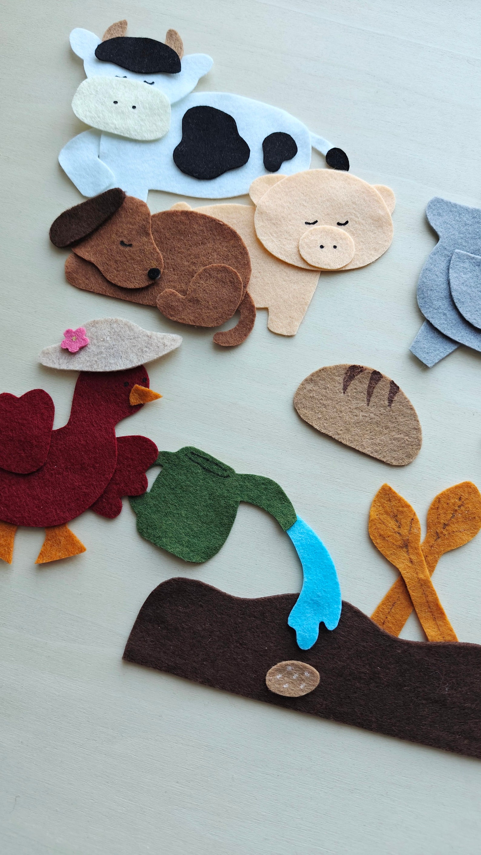 The Little Red Hen Felt Story Classic Felt Story Felt Stories ...