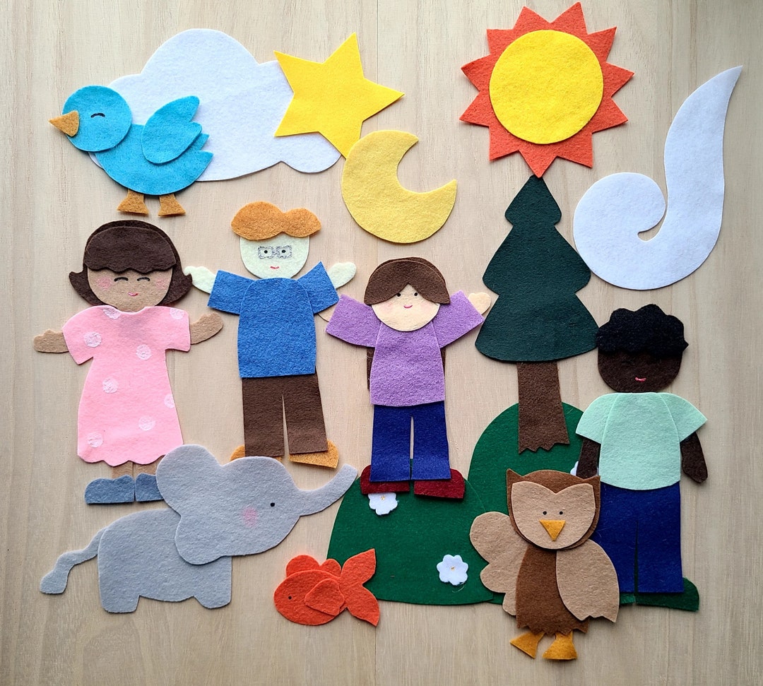 Thanks A Lot Song, Multicultural Felt Board Story, Thanksgiving Felt ...