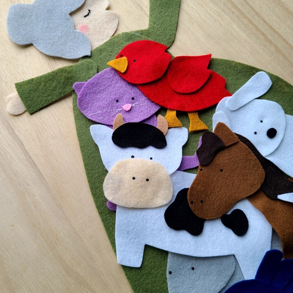 BINGO Felt Song Felt Board Stories for ECE Teachers Gifts for ECE ...