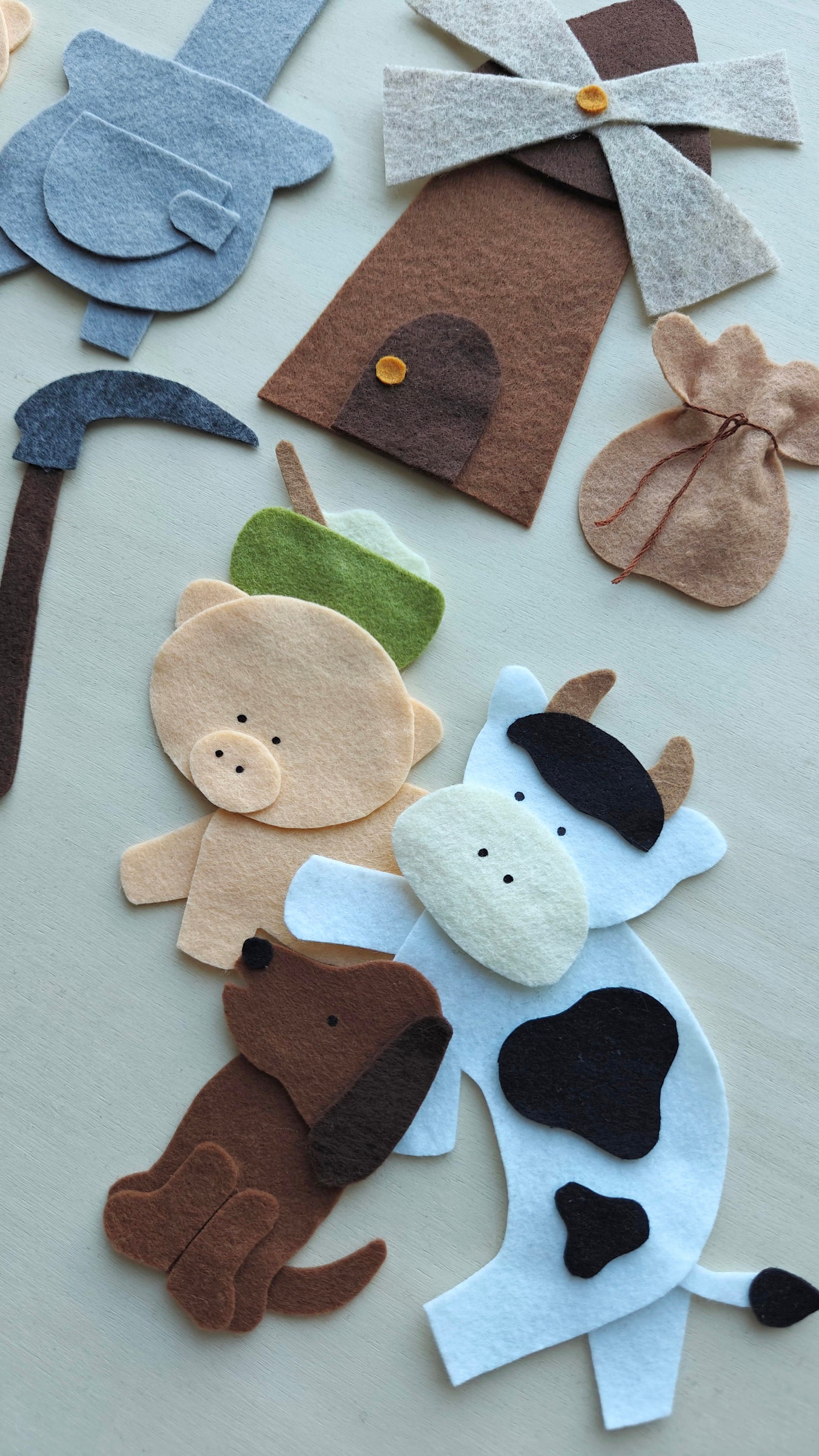 The Little Red Hen Felt Story Classic Felt Story Felt Stories ...