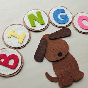 BINGO Felt Song Felt Board Stories for ECE Teachers Gifts for ECE ...