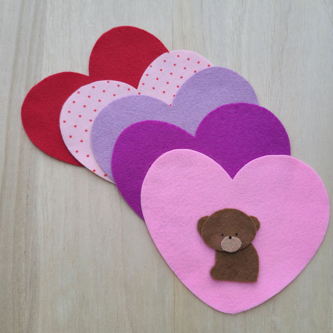 Valentine Felt Activity Valentine Circle Time Activity Felt Game for ...
