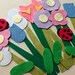 Felt Flowers Felt Garden Felt Ladybug Spring Flower Felt Board Story ...