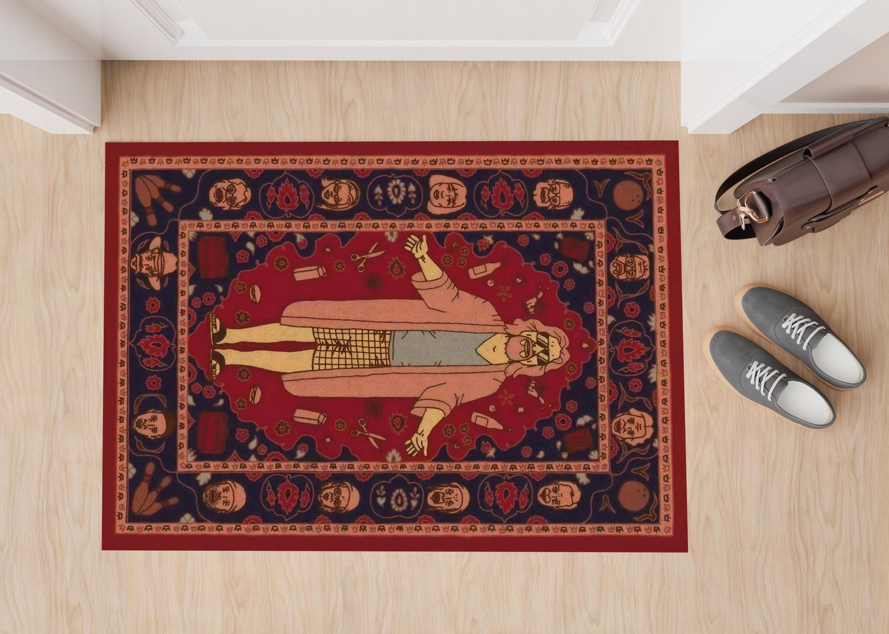 Big Brother Rug,the Big Lebowski Dude Rug,big Lebowski Rug,movie Fan ...