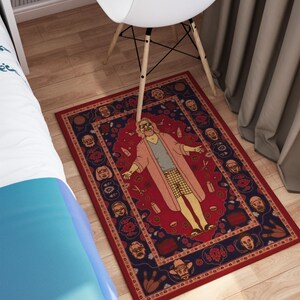 Big Brother Rug,the Big Lebowski Dude Rug,big Lebowski Rug,movie Fan ...