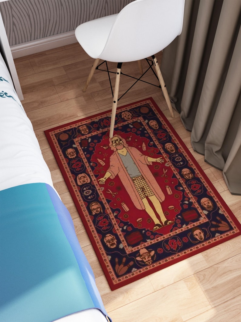 Big Brother Rug,the Big Lebowski Dude Rug,big Lebowski Rug,movie Fan ...