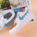Blue Drips Air Force One Hand Painted Blue Orange Air Force 1 Custom ...