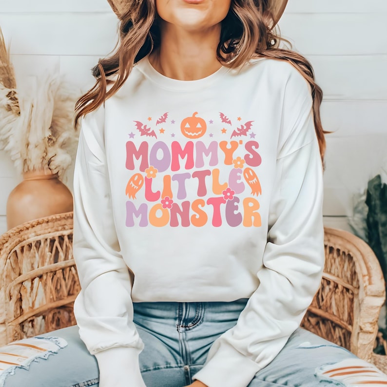 Mommys Little Monster Halloween Svg Png Pdf Jpg Boss Mom SVG Cut Files ...