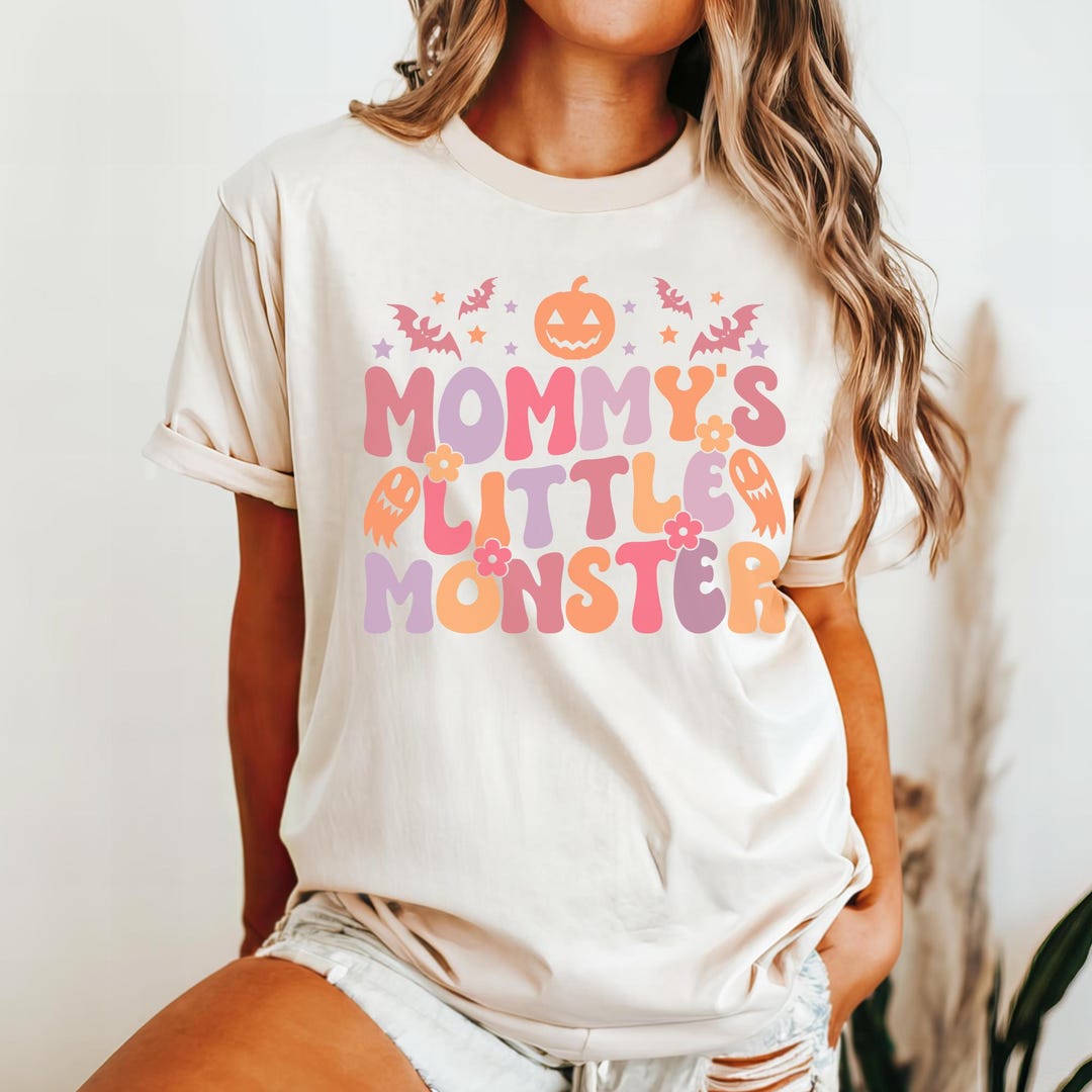 Mommys Little Monster Halloween Svg Png Pdf Jpg Boss Mom SVG Cut Files ...