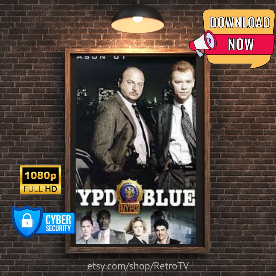 NYPD Blue Complete Tv Series 12 Seasons 1080p HD All Seasons Digital ...