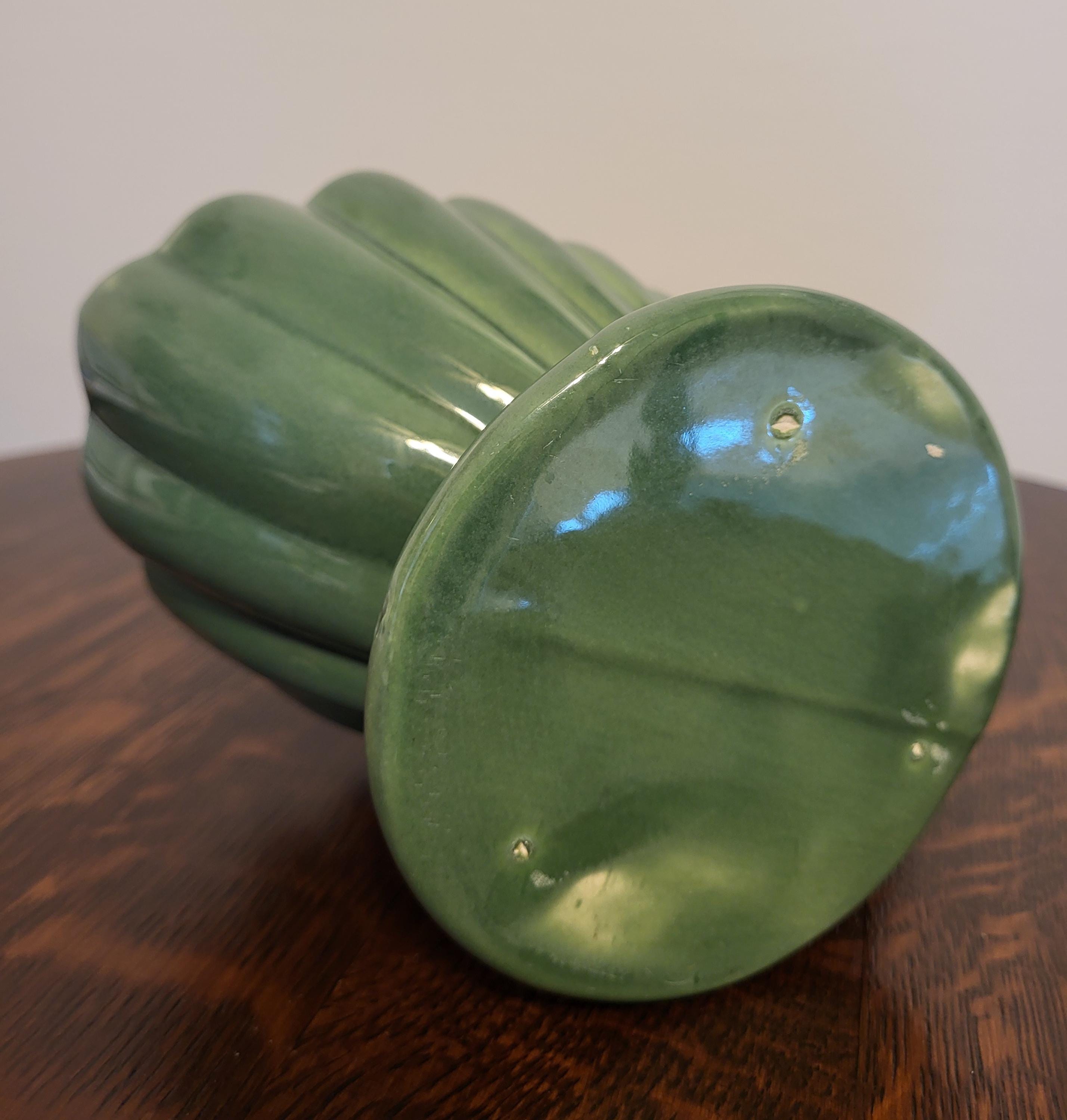 Vintage Haeger Green Planter - Etsy