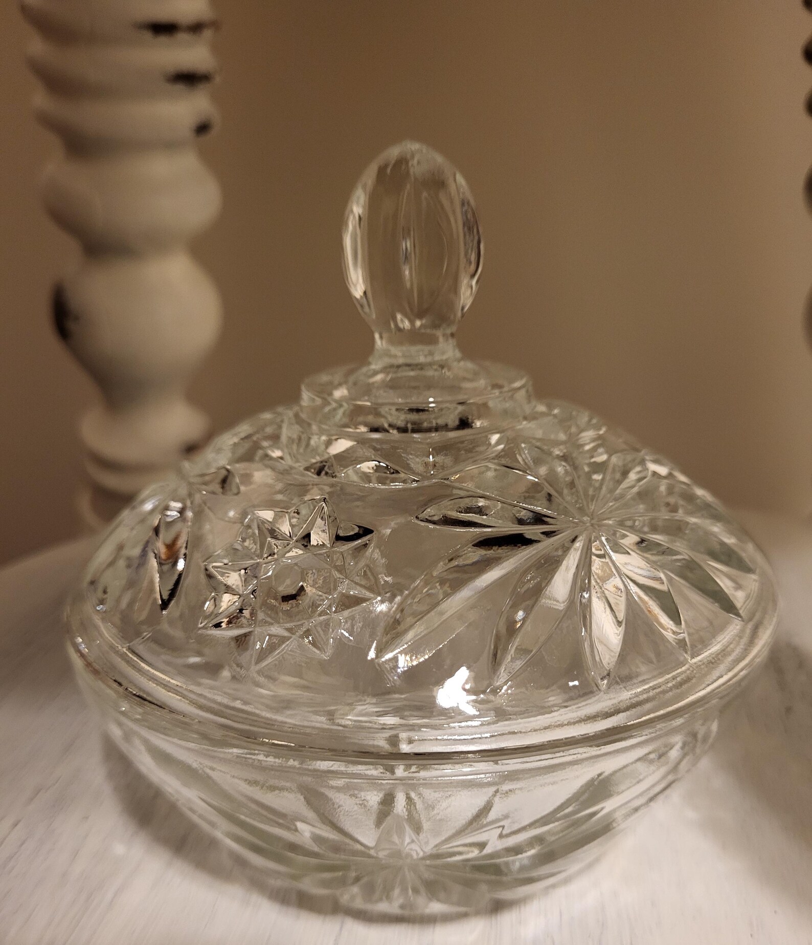 Vintage Star of David Covered Candy Dish - Etsy