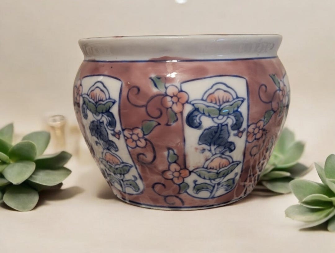 Vintage Ben Rickert Porcelain Planter-retro Home Decor - Etsy