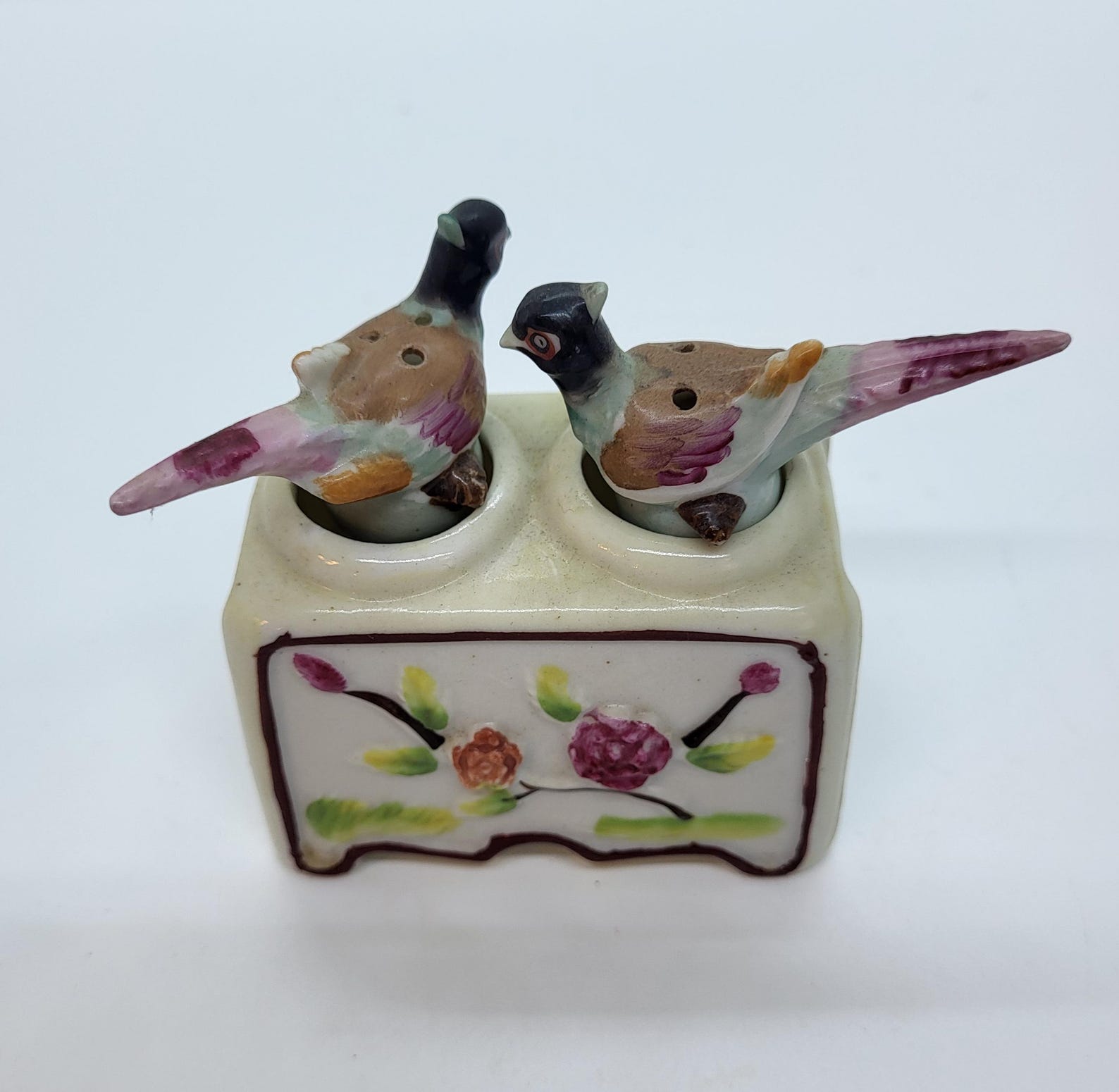 Vintage Nodders Pheasant Salt & Pepper Shakers - Etsy