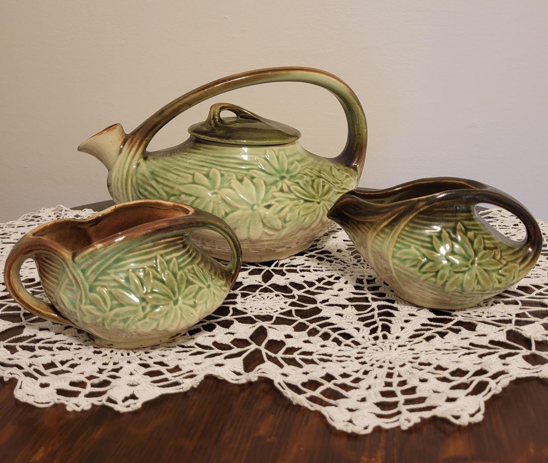 Mccoy Unique 3 Piece Tea Set - Etsy