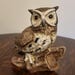 Vintage Homco Porcelain Owl Set - Etsy