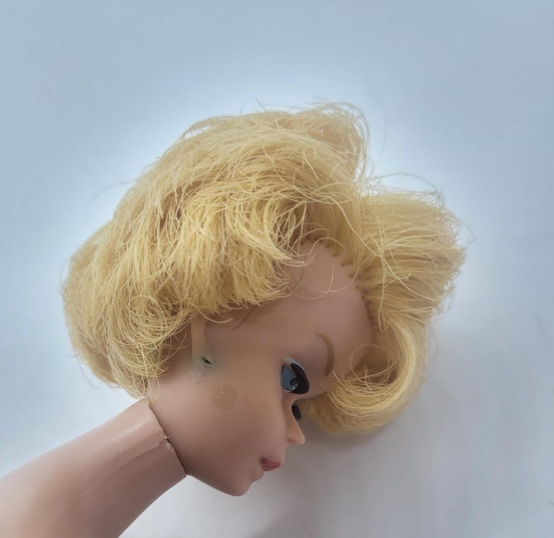 1963 Blonde Bubble Cut Barbie With Original Box-collectible 60's Mattel ...