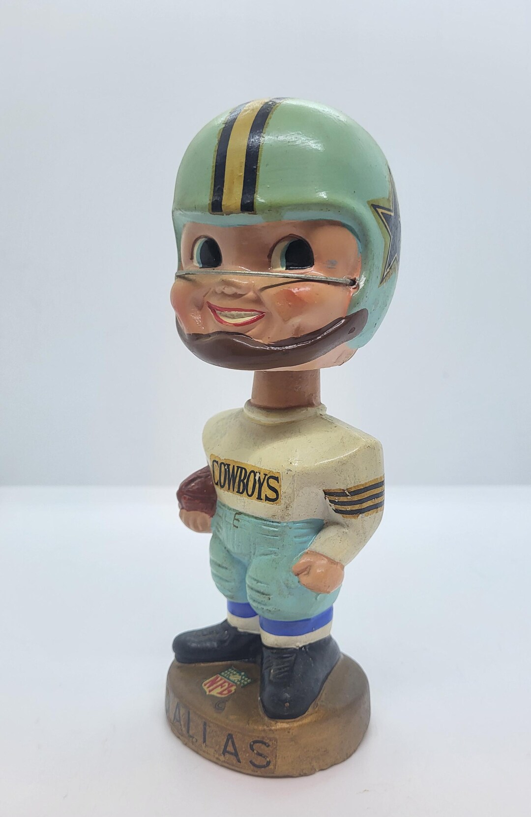 Dallas Cowboy Bobblehead 1967 - Etsy