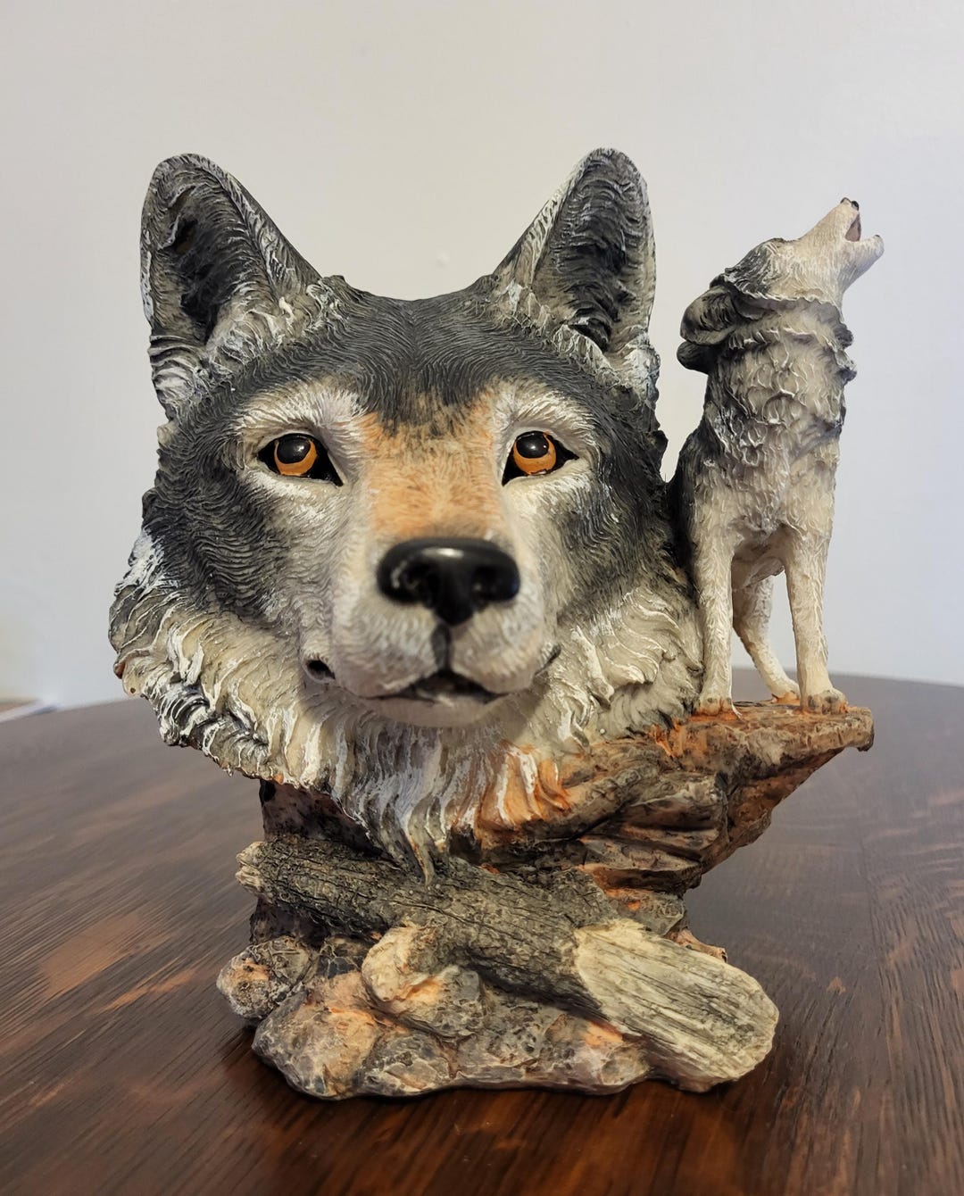 Spirit of the Wolf Resin Sculpture - Etsy