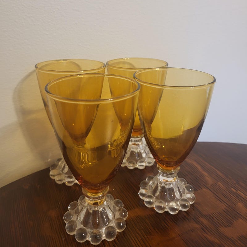 Amber Glassware - Etsy
