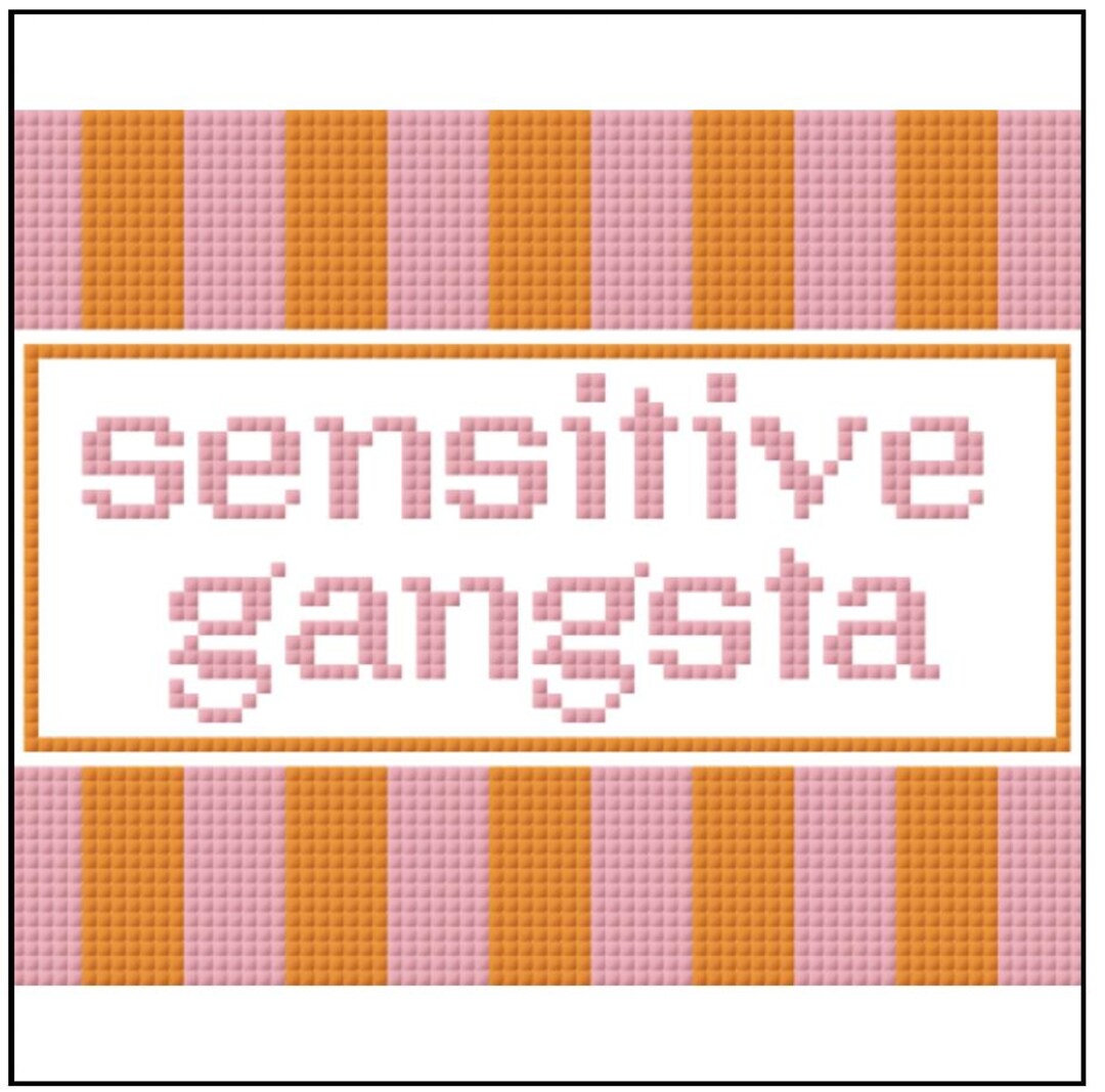 Love Island Amaya "sensitive Gangsta" Downloadable Needlepoint Chart ...