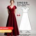 Ball Gown Dress PDF Sewing Pattern 2025 - Etsy