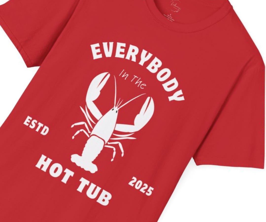 Hot Tub Crawfish Boil T-shirt - Etsy