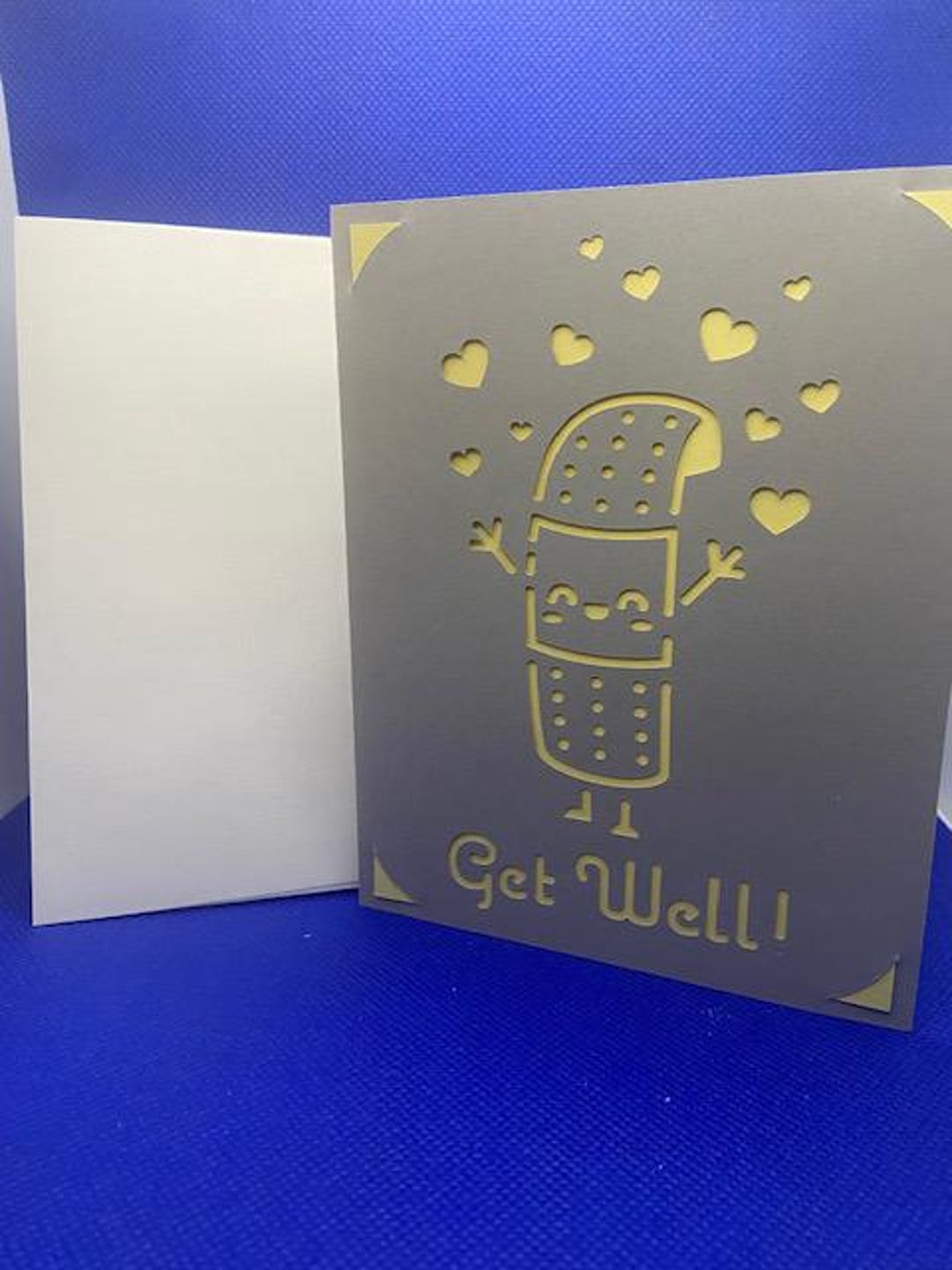 Homemade Get Well Card, Band-aid, Sick, Cards, Cricut Made, Crafts ...