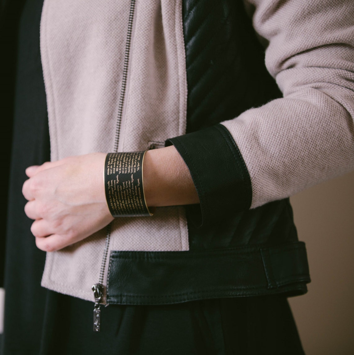 The Iliad - Ancient Greek Cuff Bracelet - Achilles Zeus - Gift for ...