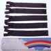 10 Black 6 Inch Zippers YKK Color 580 - Etsy