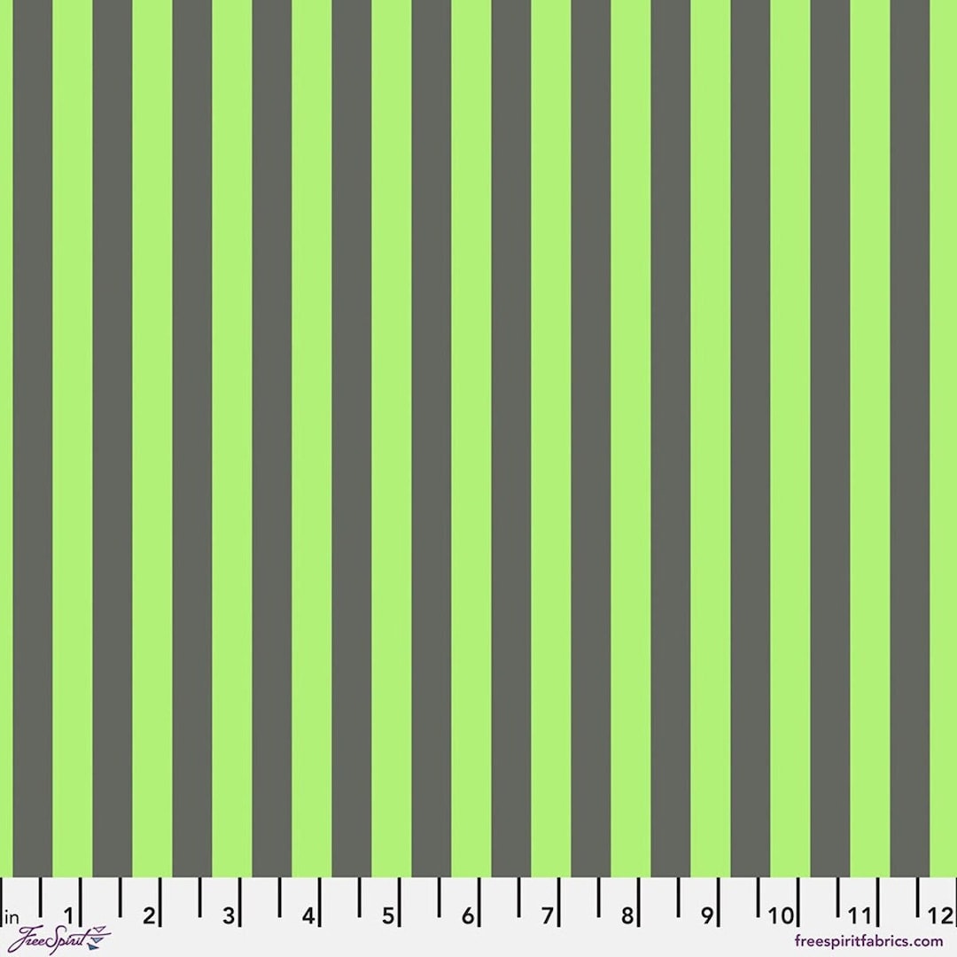 Tula Pink -true Colors- Neon Tent Stripe- Karma- 100% Cotton Fabric ...