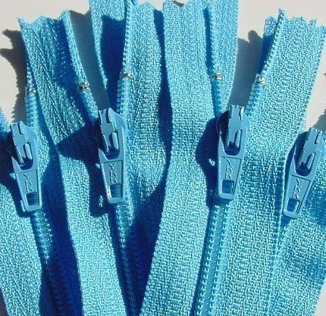 25 YKK Brand 4 Inch Zippers Mix and Match Red Orange Yellow - Etsy