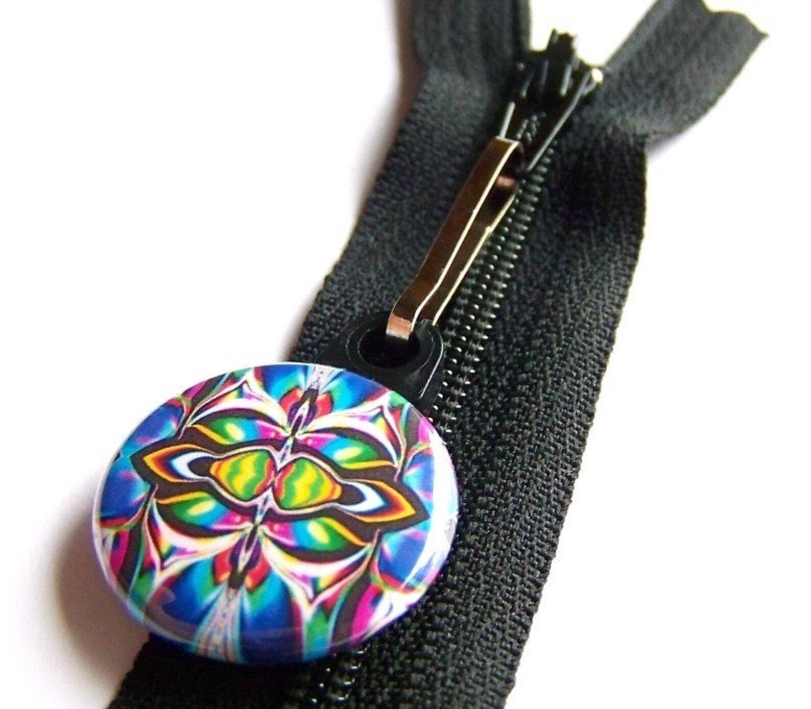 Geometric Zipper Pulls Set of 3 - Etsy