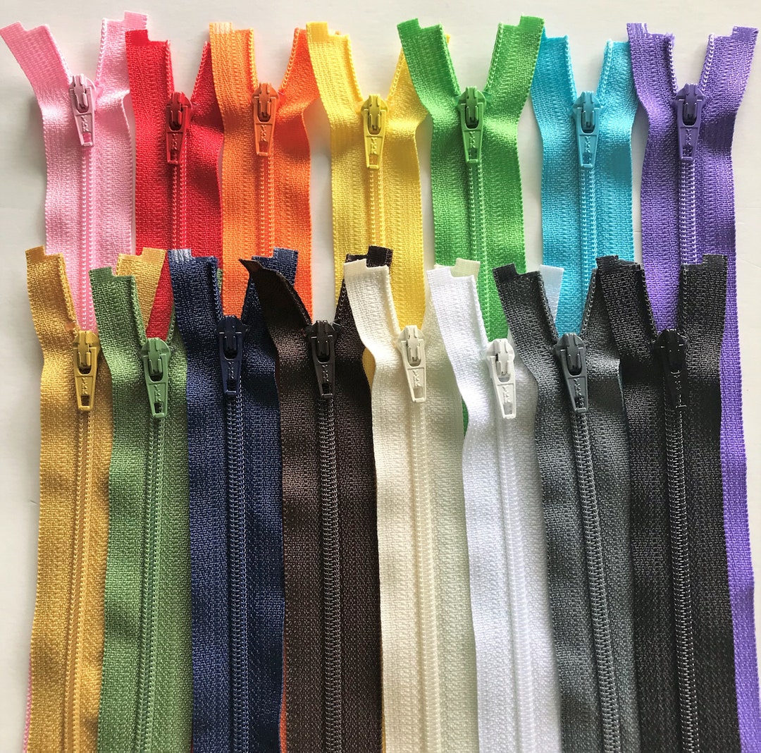 YKK 3mm Separating Zippers- 10 Inch - Your Choice of Color- 1 Zipper - Etsy