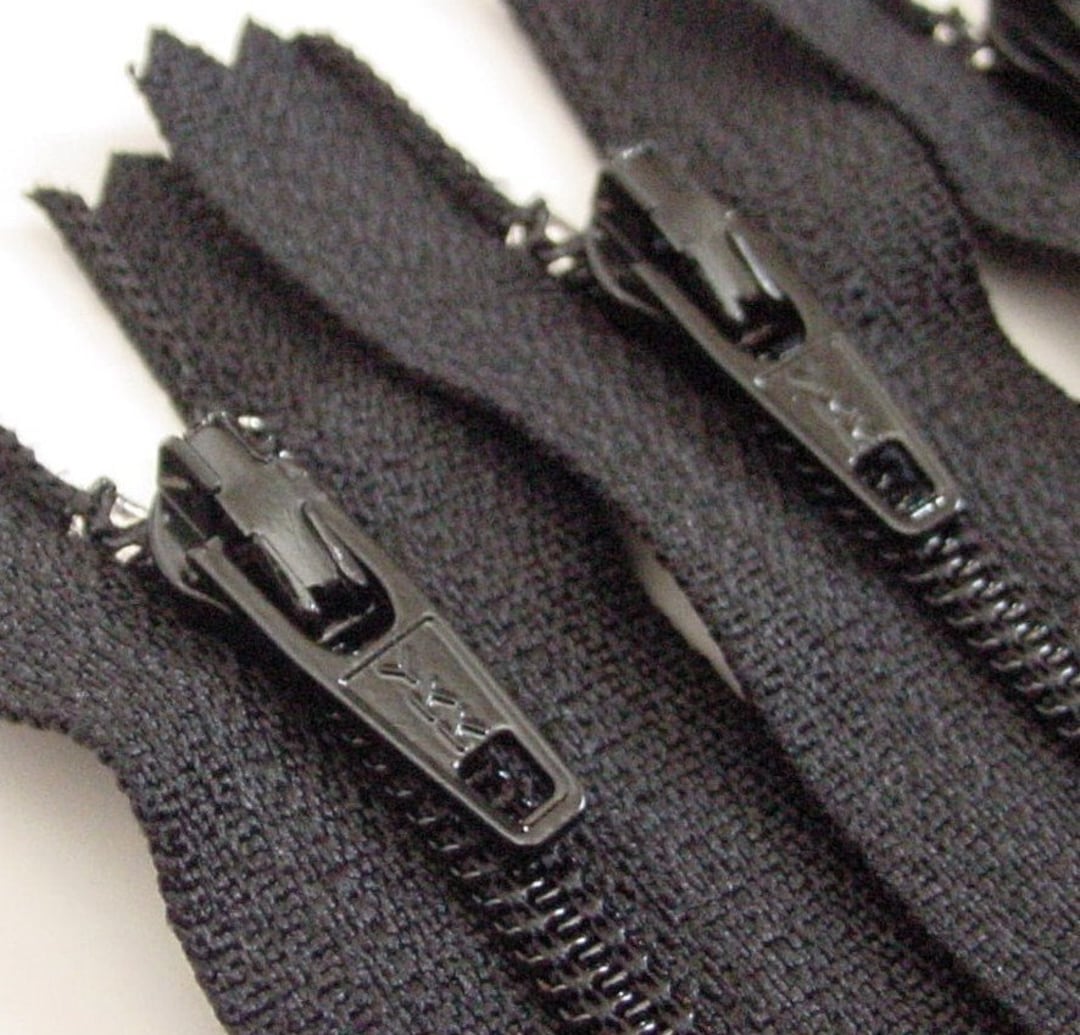 Buy Wholesale 50 Black 5 Inch Zippers YKK Color 580 Online in India - Etsy