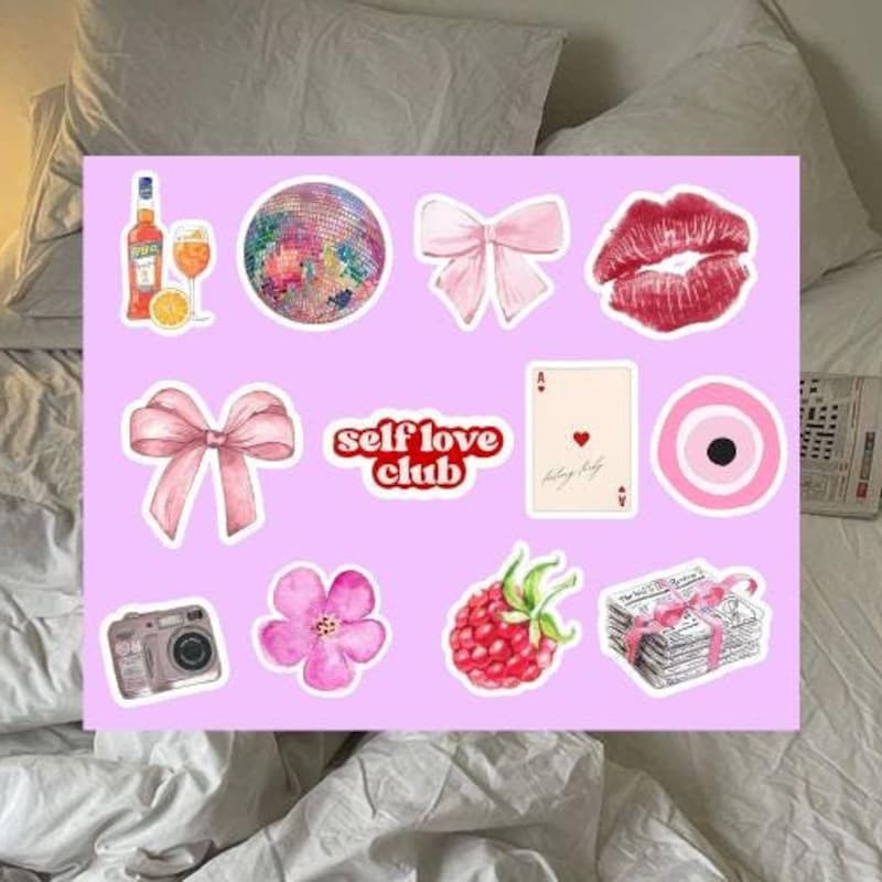 Aesthetic Stickers - Etsy Canada