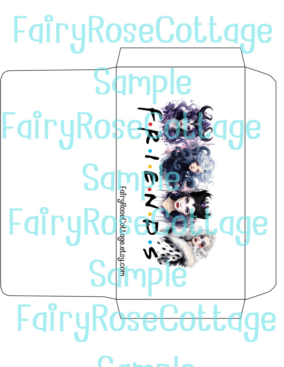 Cash Saving Envelope Challenge, Printable Envelope Only, for Villain ...